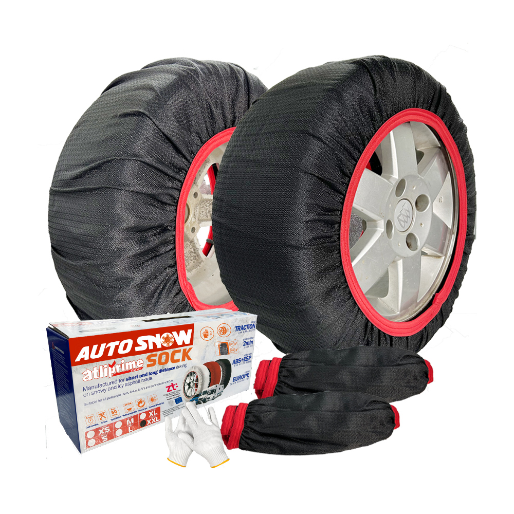KF High-strength polypropylene yarn Auto Snow Sock – Snow chain factory ...